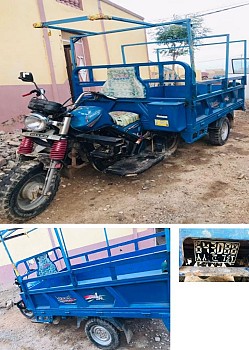 Moto cargo tricycle Dayun à Djibouti
