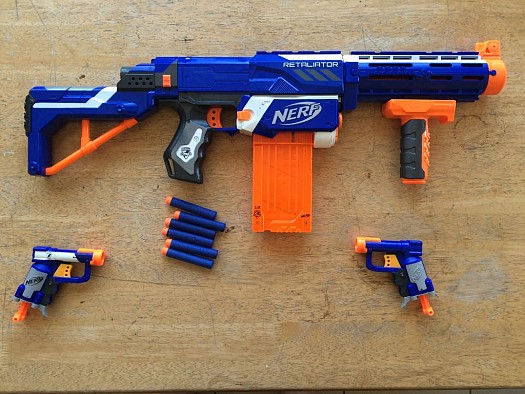 Fusil NERF + pistolets à Djibouti