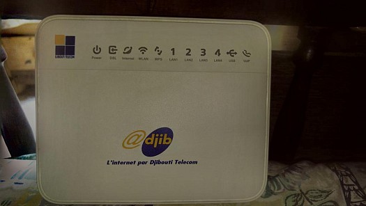 Modem wifi Djib telecom à Djibouti