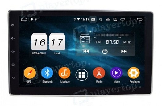 écran Android de voitures à Djibouti