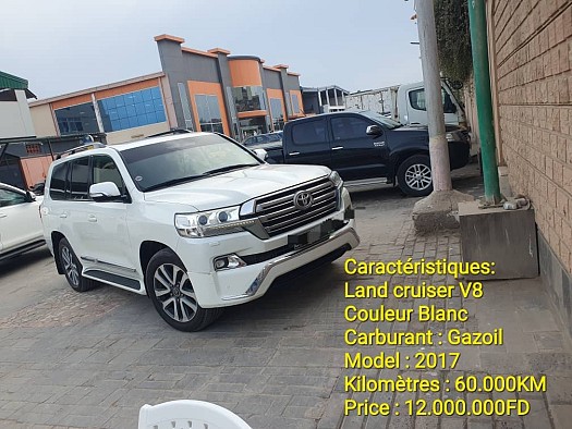TOYOTA LAND CRUISER V8 à Djibouti