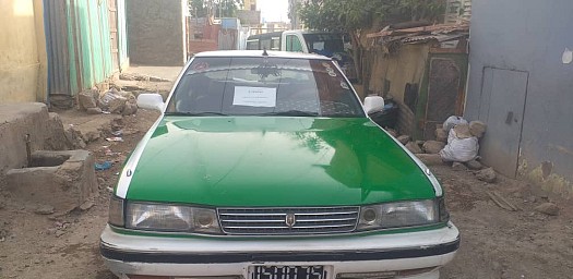 Taxi TOyota Mark II à Djibouti